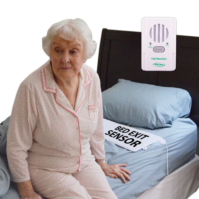 Bed Exit Alarm with Pressure Sensor Pad for Elderly Fall Prevention ...