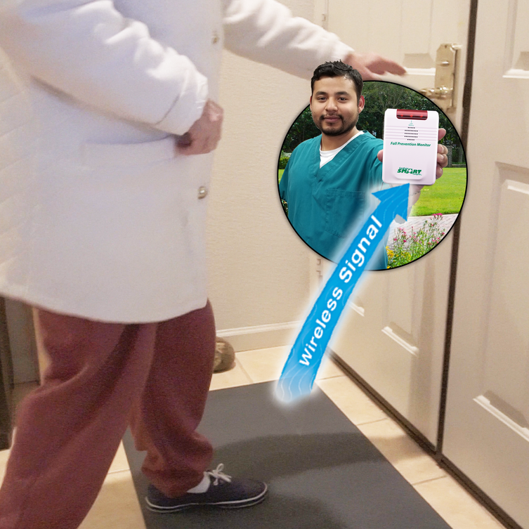 Wireless Floor Mat & Monitor System – Smart Caregiver