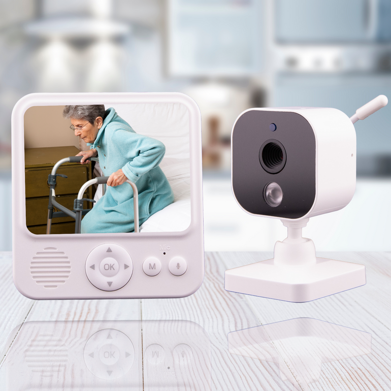 Bed Exit Alarm with Pressure Sensor Pad for Elderly Fall Prevention ...